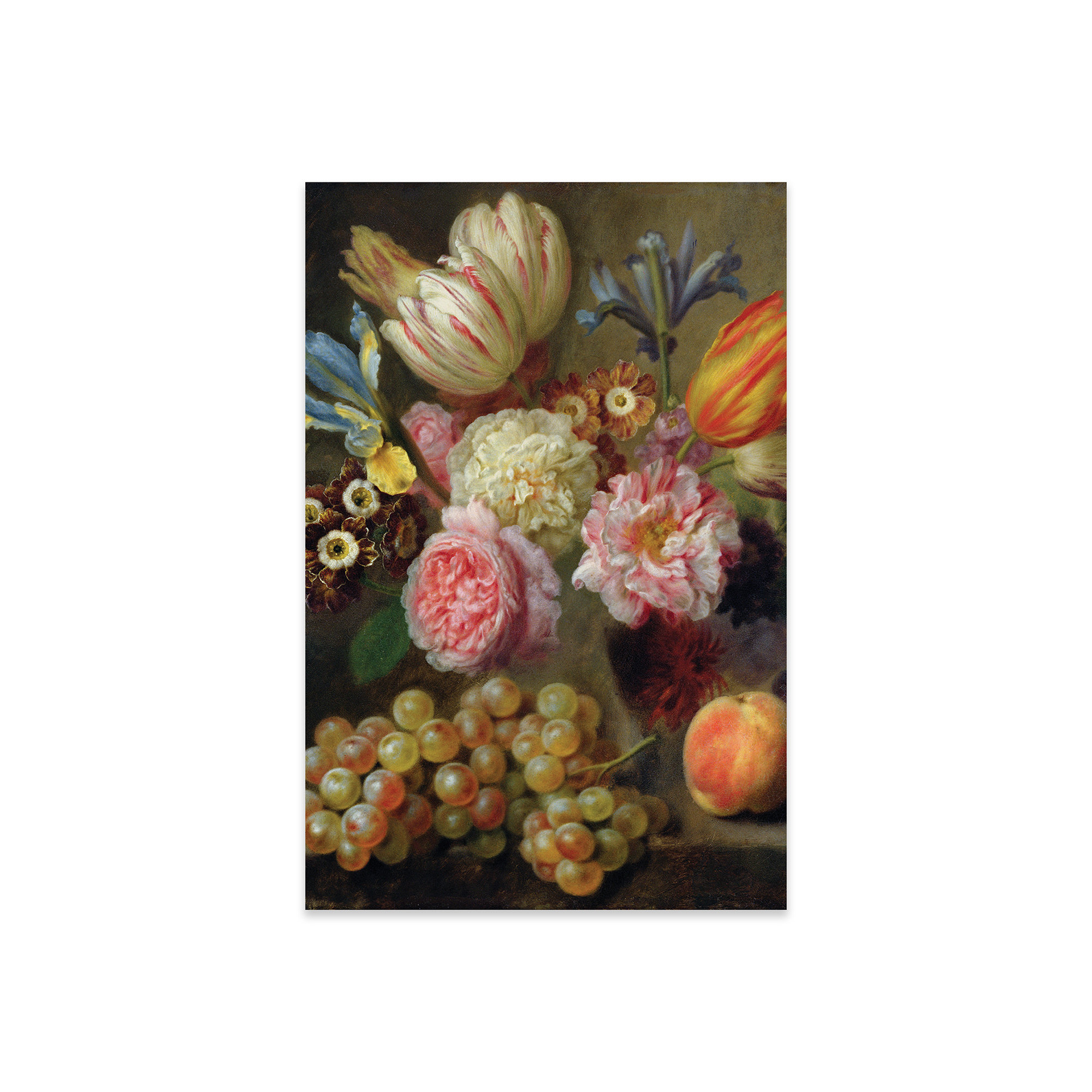 Charlton Home® Flower Market On Glass by Balthasar Denner Painting ...