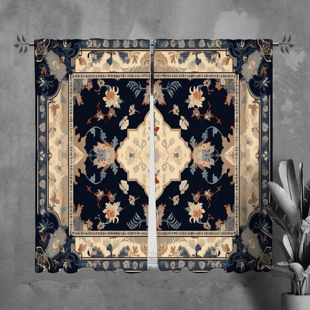 East Urban Home Sefa Polyester Room Darkening Curtain Pair | Wayfair