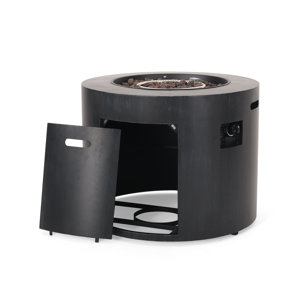 Freeport Park® Hartland Outdoor Outdoor 40,000 BTU Circular Fire Pit ...