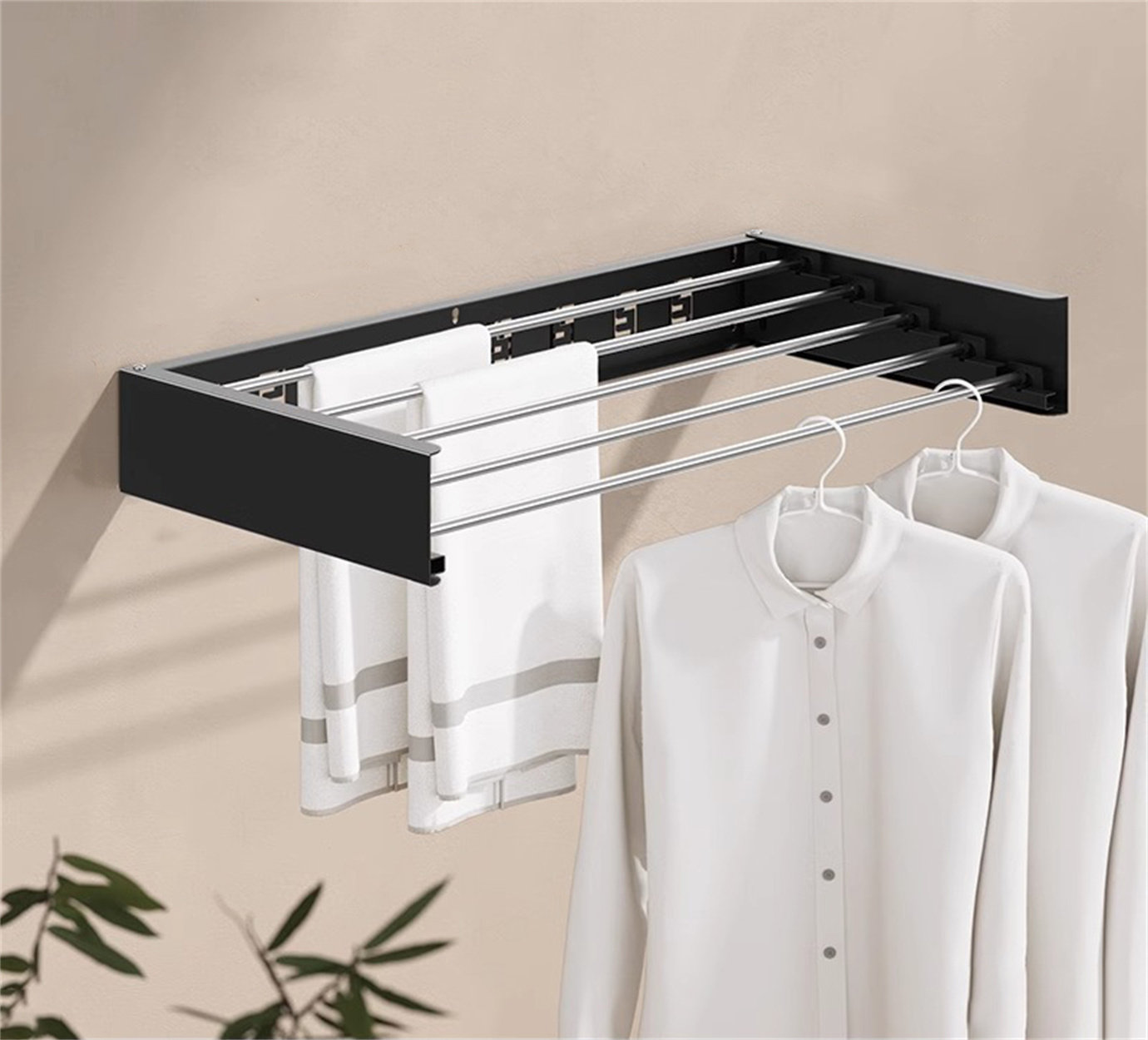 Thrones Designs Stealthfold Retractable Clothes Rack | Wayfair