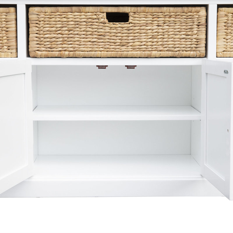 Rosecliff Heights Bahamas Barrera Basket Drawer Cabinet | Wayfair