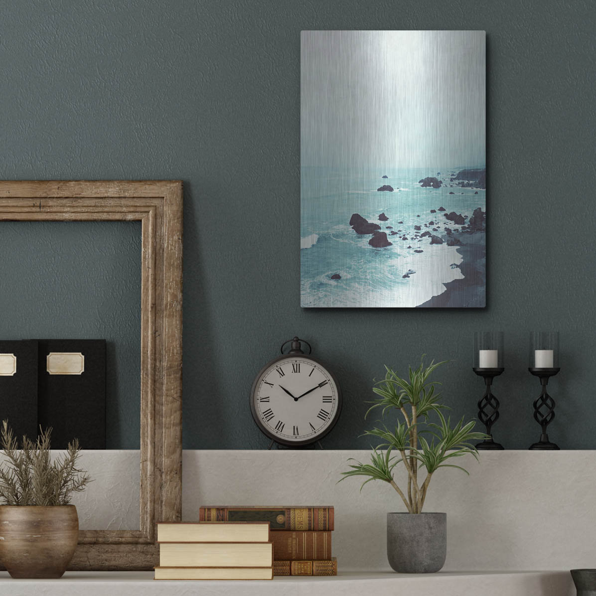 Highland Dunes Dusk At The Sea' by Lupen Grainne, Metal Wall Art | Wayfair