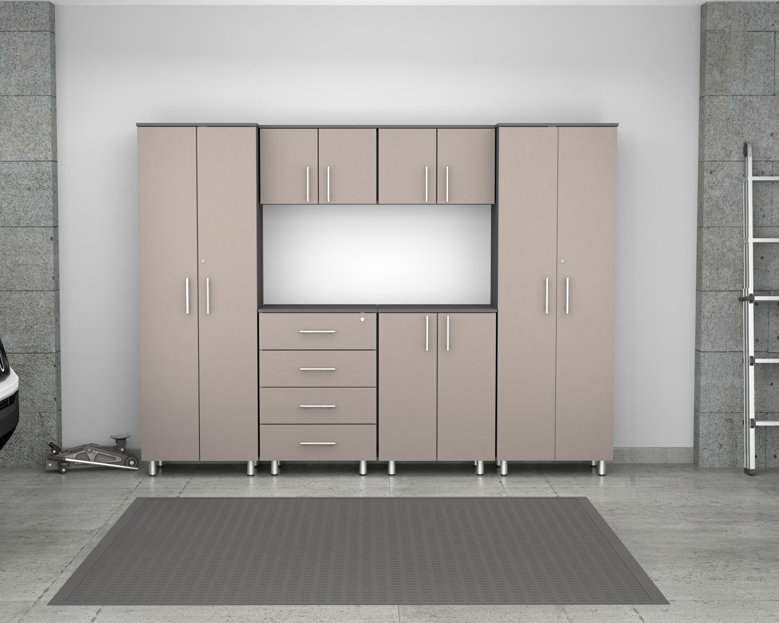 George Oliver Kaiyon 6 Piece Manufactured Wood Storage System | Wayfair