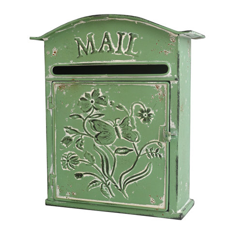 Lily Manor Horatio Wall Mounted Letter Box | Wayfair.co.uk