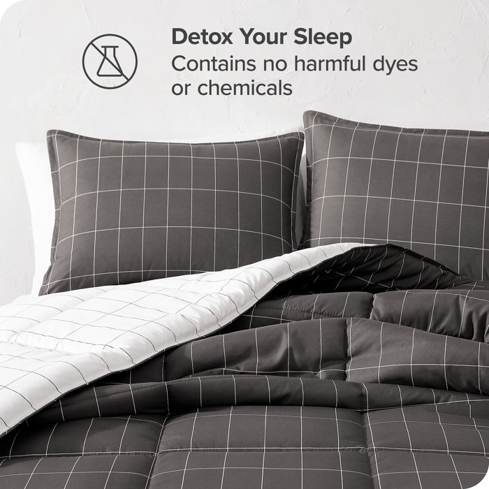 Bare Home Grid Bed-In-A-Bag | Wayfair