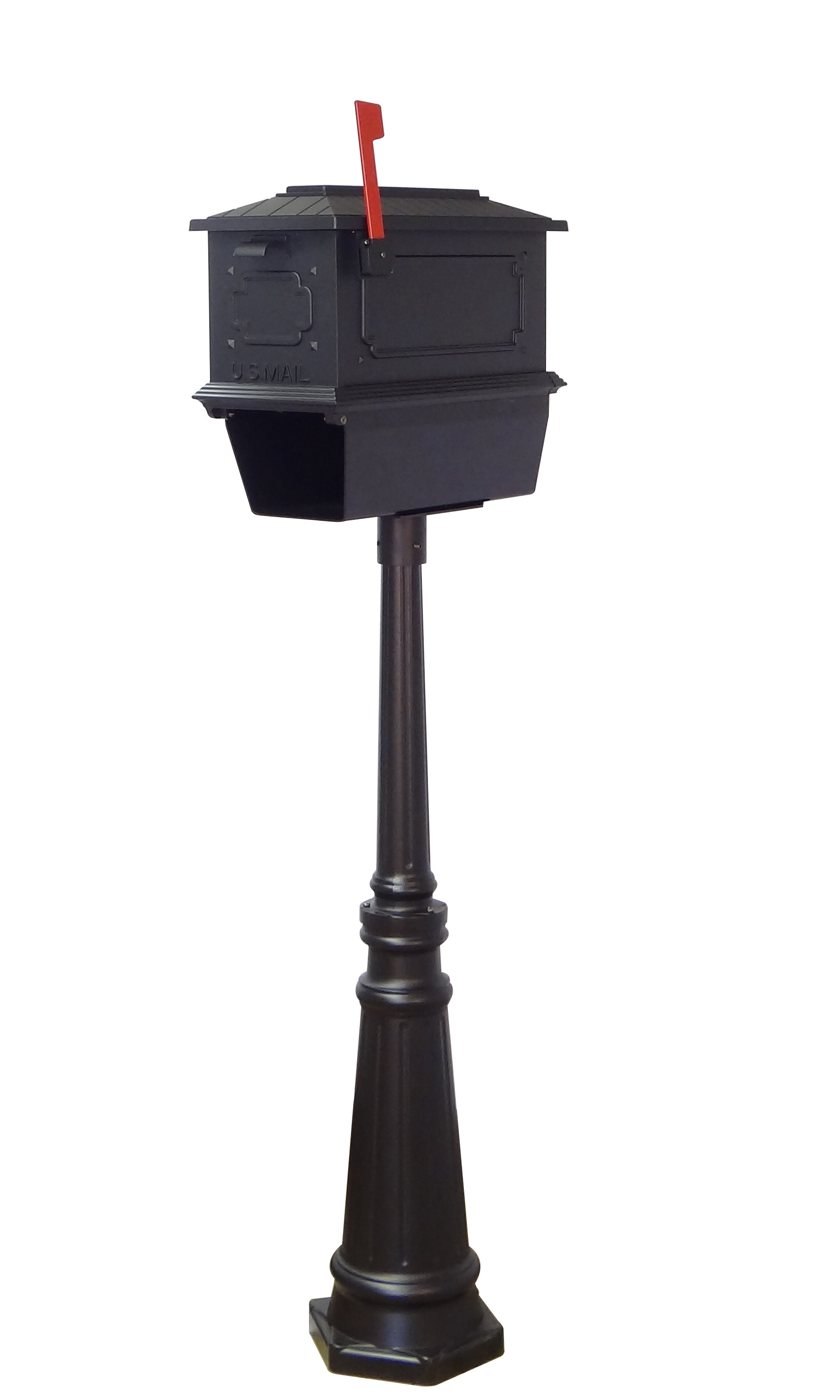 Special Lite Products Kingston Locking Post Mounted Mailbox | Wayfair