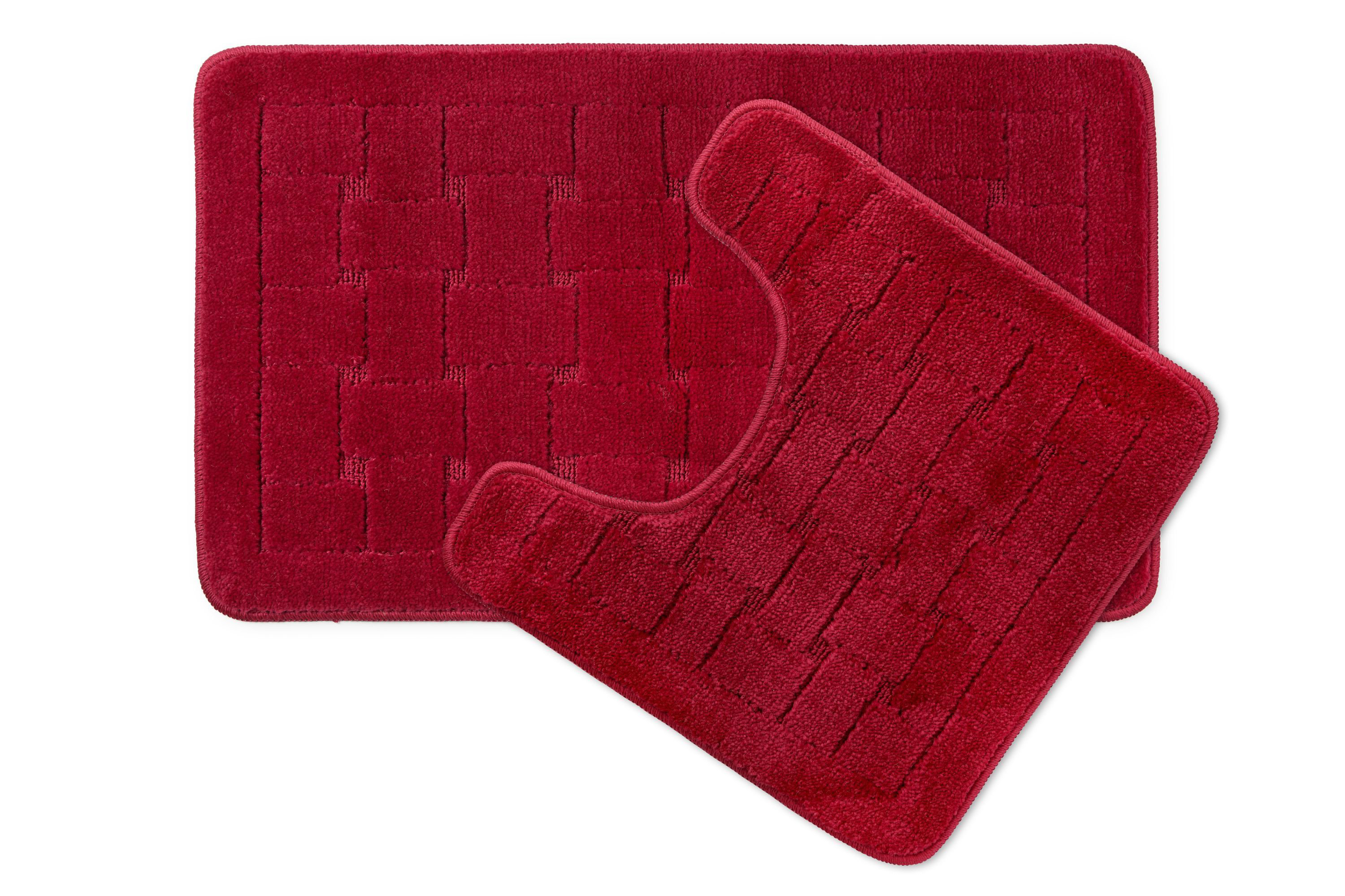 Metro Lane Aniss 2 Piece Set Rectangle Bath Mat & Reviews | Wayfair.co.uk
