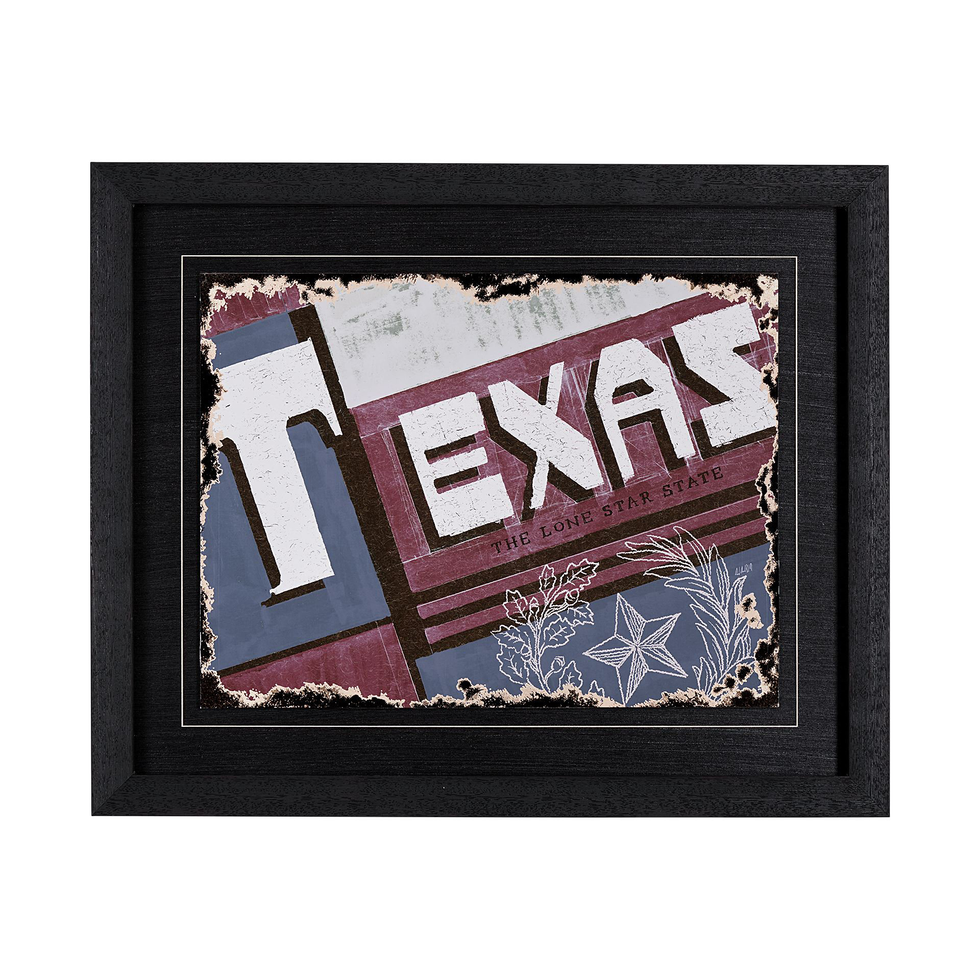 Wildon Home® Texas by Alarm a Framed Art Print by Alarm a Framed Art ...
