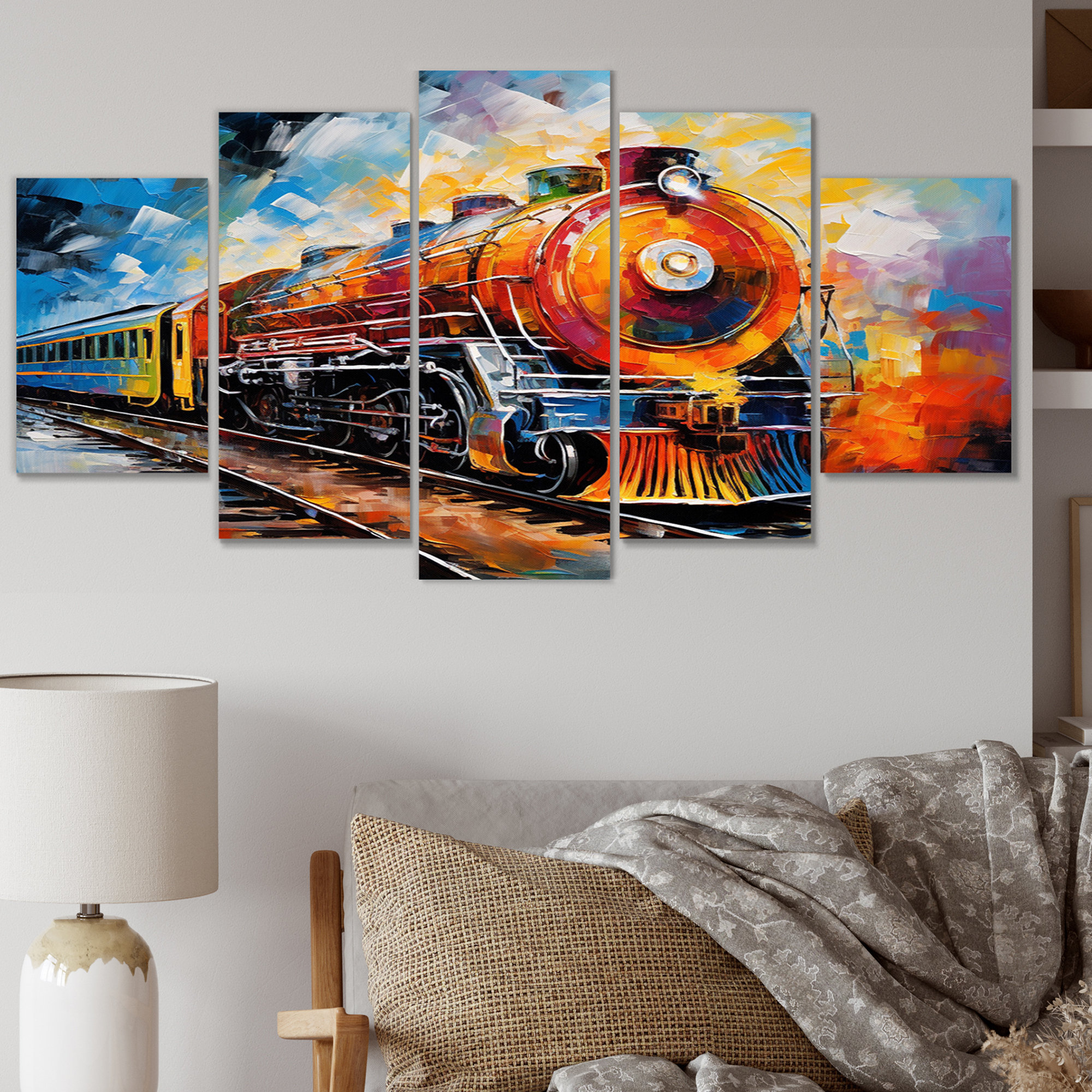 Trent Austin Design® Abstract Train Synesthetic Symphonies ...
