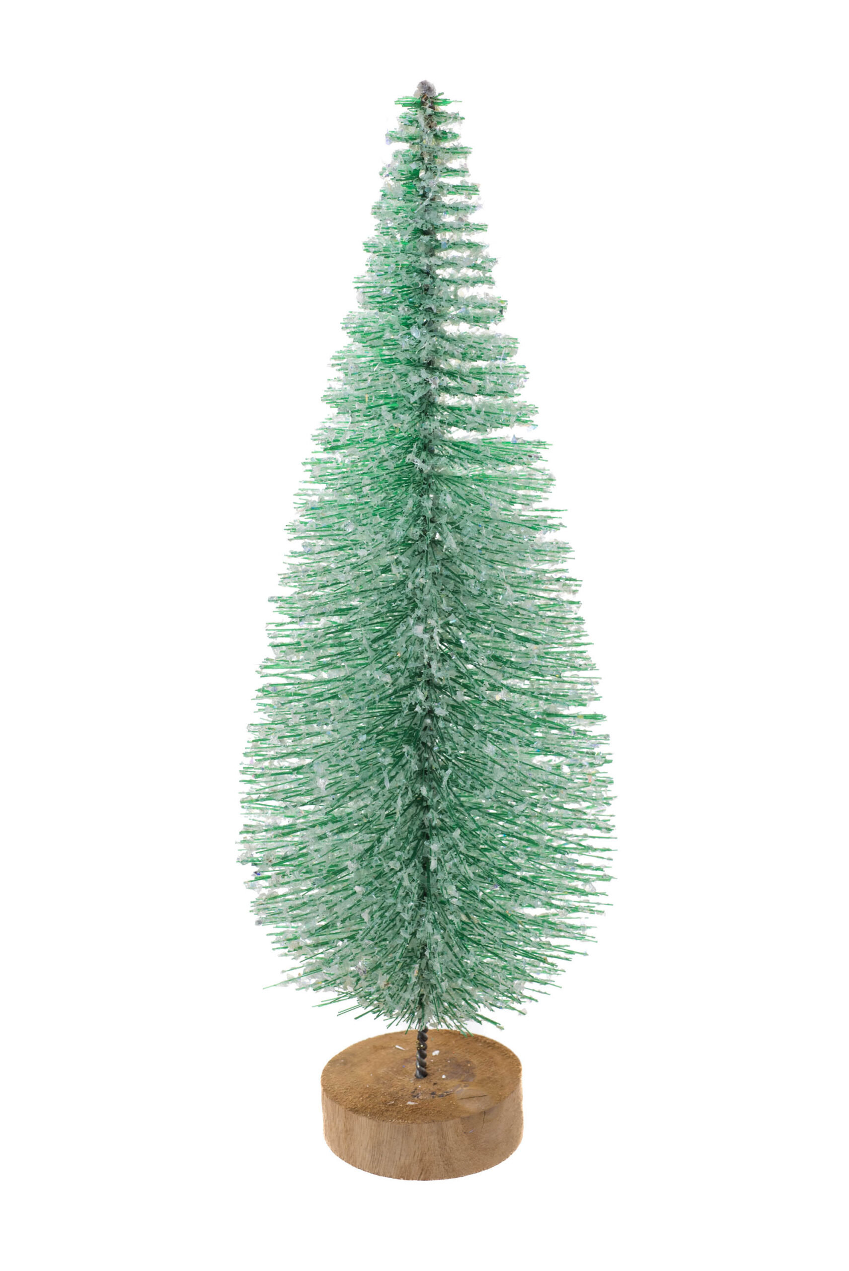 The Holiday Aisle® Pastel Green Plastic Flaked Teardrop Pine Needle ...