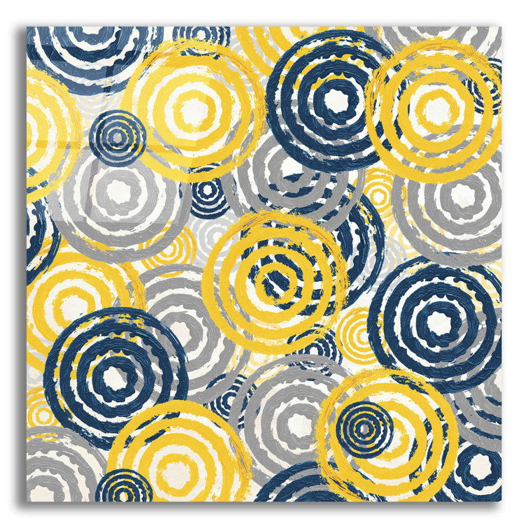 Orren Ellis 'New Circles 1' By Alicia Soave, Acrylic Glass Wall Art, 36 ...