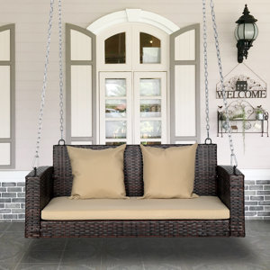 Two Person Porch Swings You'll Love | Wayfair
