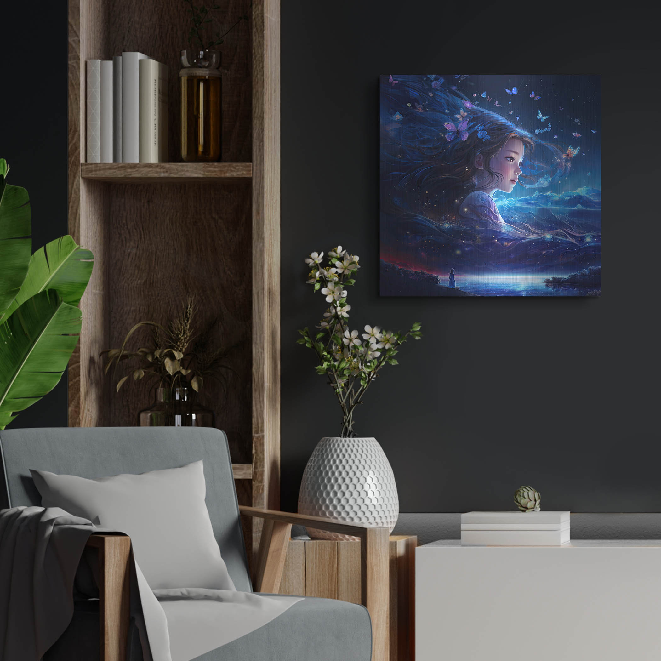 Latitude Run® 'In A Dream' by Cameron Grey, Metal Wall Art, 12"x12 ...