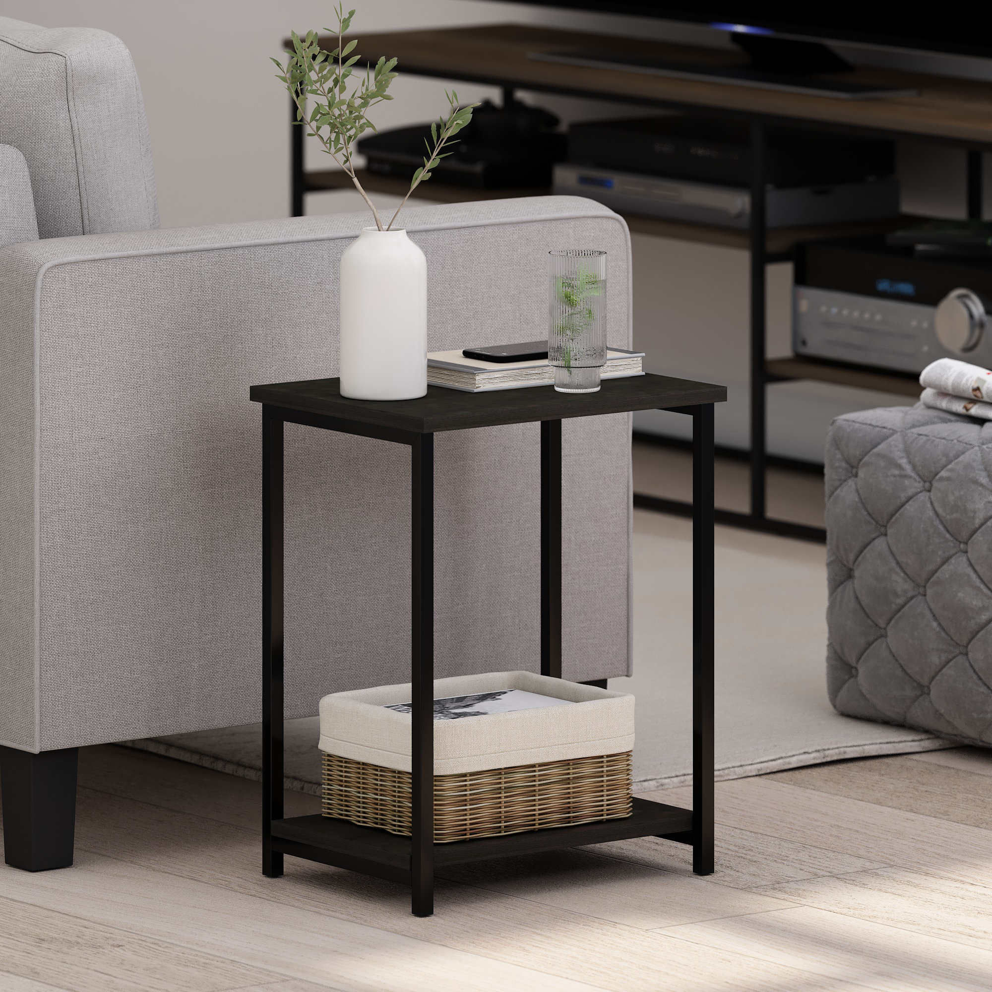 Ebern Designs Inaayah End Table with Storage - Wayfair Canada