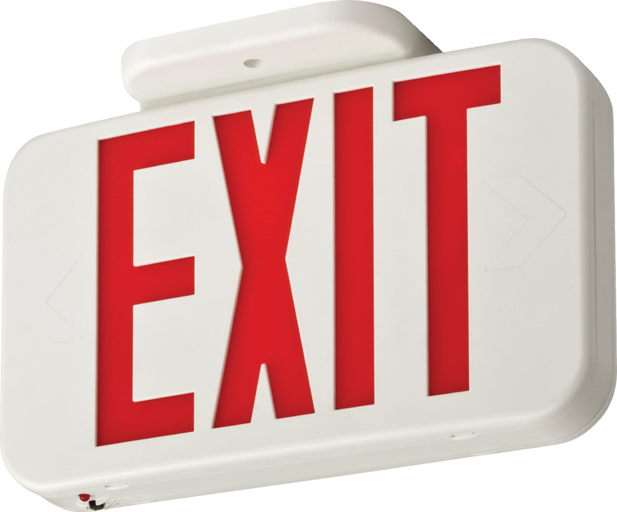 Lithonia Lighting Exrg Lithonia Lighting Basics Led Exit Sign - Wayfair ...