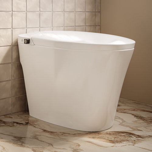 Swiss Madison Hugo Tankless Toilet 12" Rough-in 1.1 GPF Power Flush ...