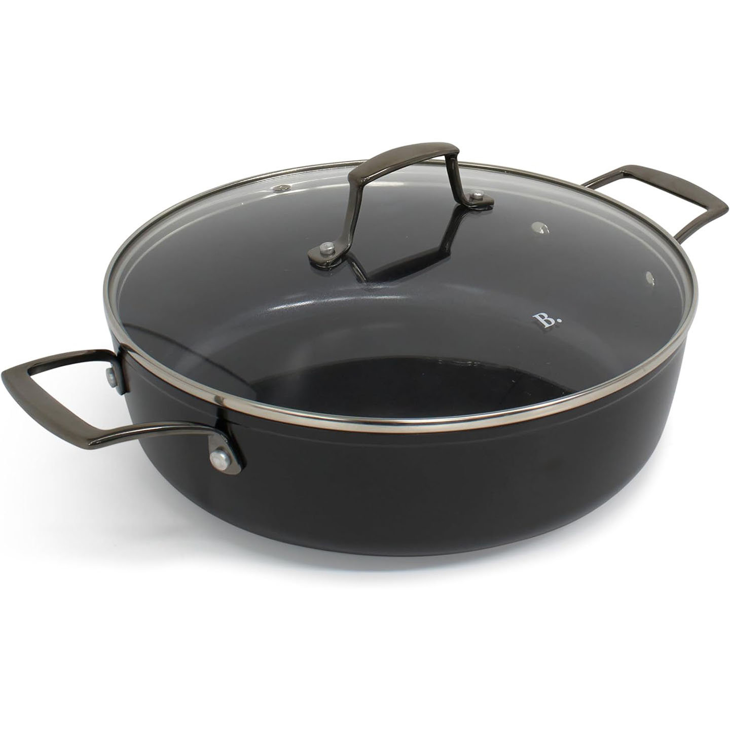 Blu. Cookware 11” Saute Pan With Lid, Non-toxic, Non-stick Ceramic, Pfa ...