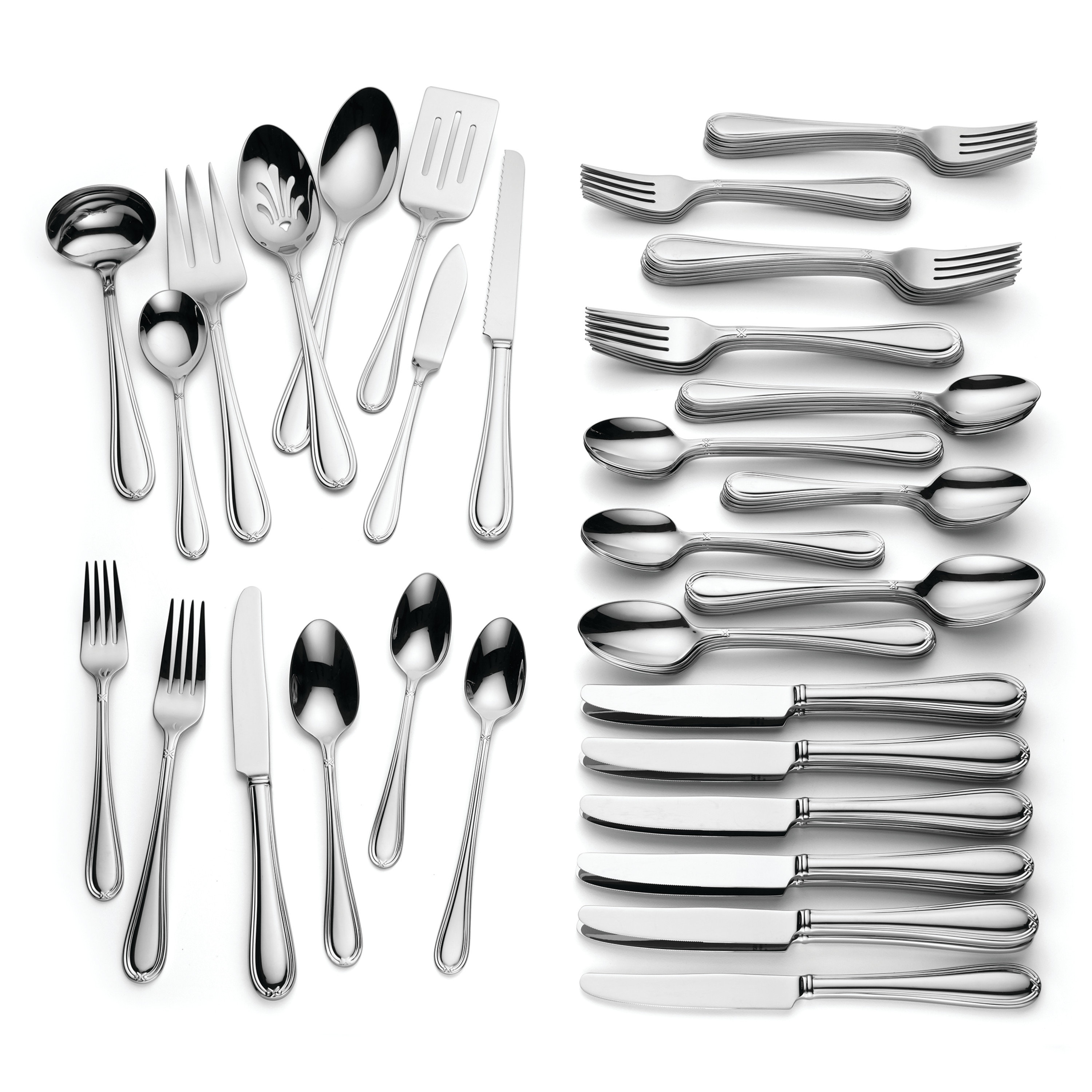Lenox Ashbridge 80-Piece Flatware Set & Reviews | Wayfair