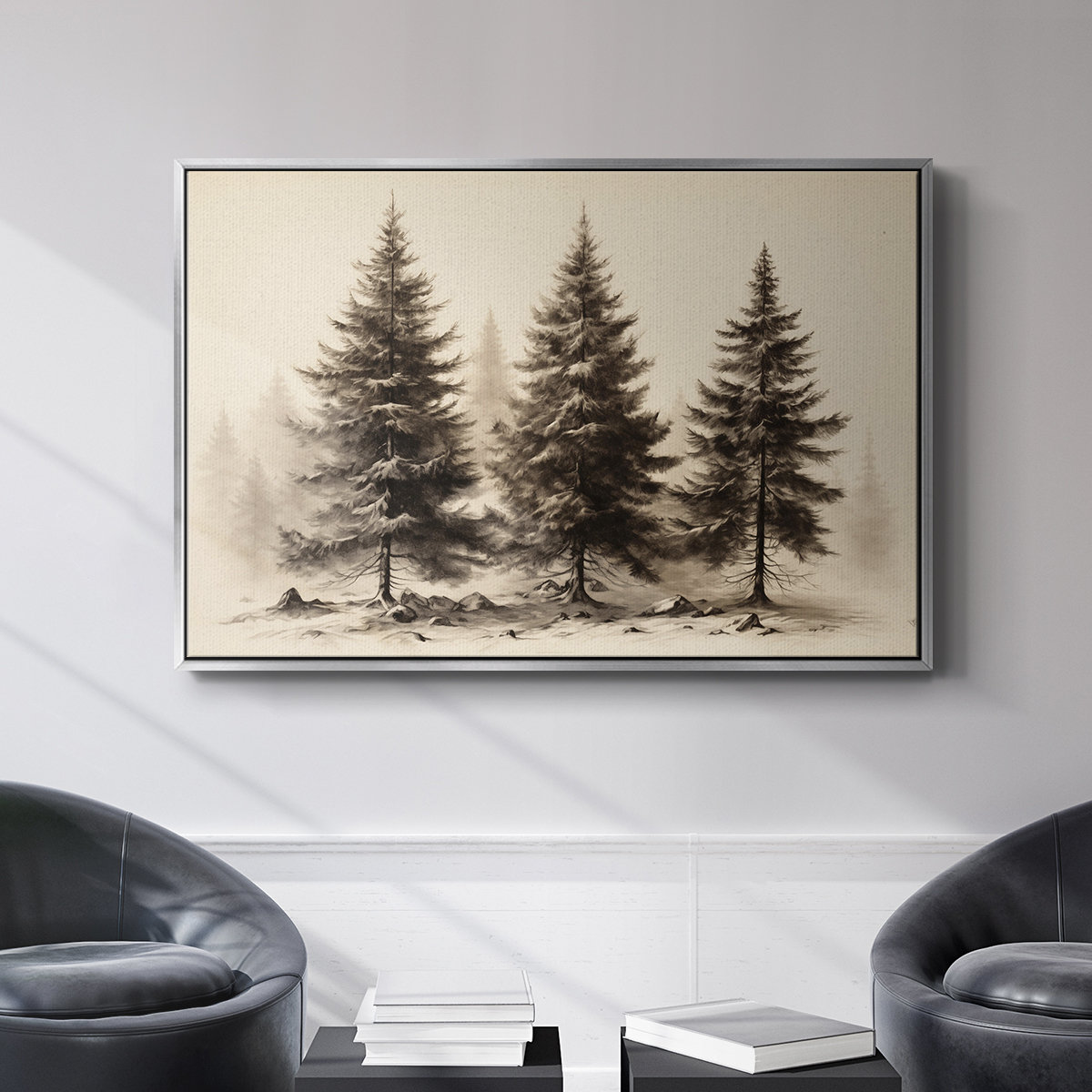 Millwood Pines " Vintage Landscape -CLXX " on Canvas | Wayfair