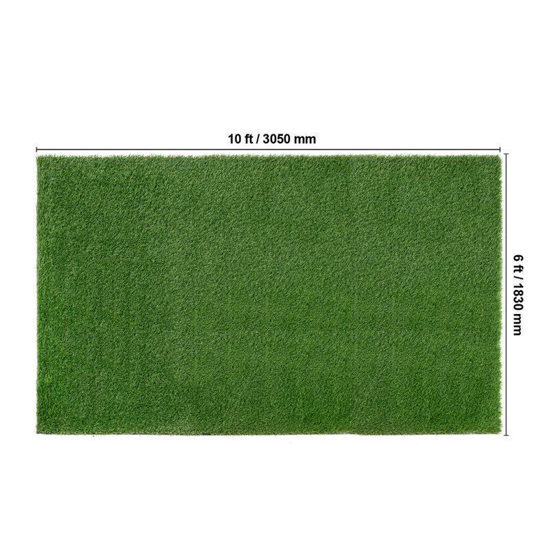 VEVOR Outdoor Artificial Grass Turf Rug / Roll & Reviews | Wayfair
