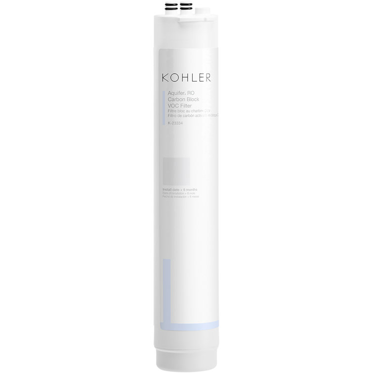 Kohler Aquifer Reverse Osmosis (RO) Carbon Block VOC Filter Replacement ...