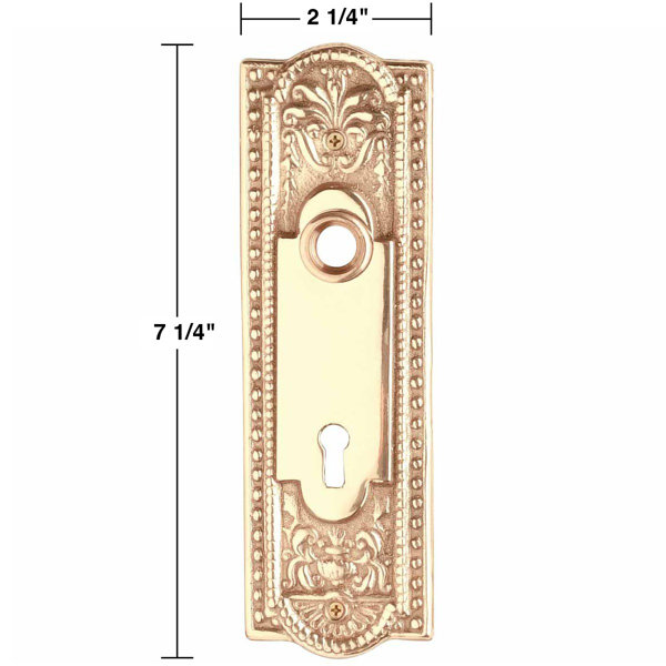 The Renovators Supply Inc. Door Back Plate | Wayfair