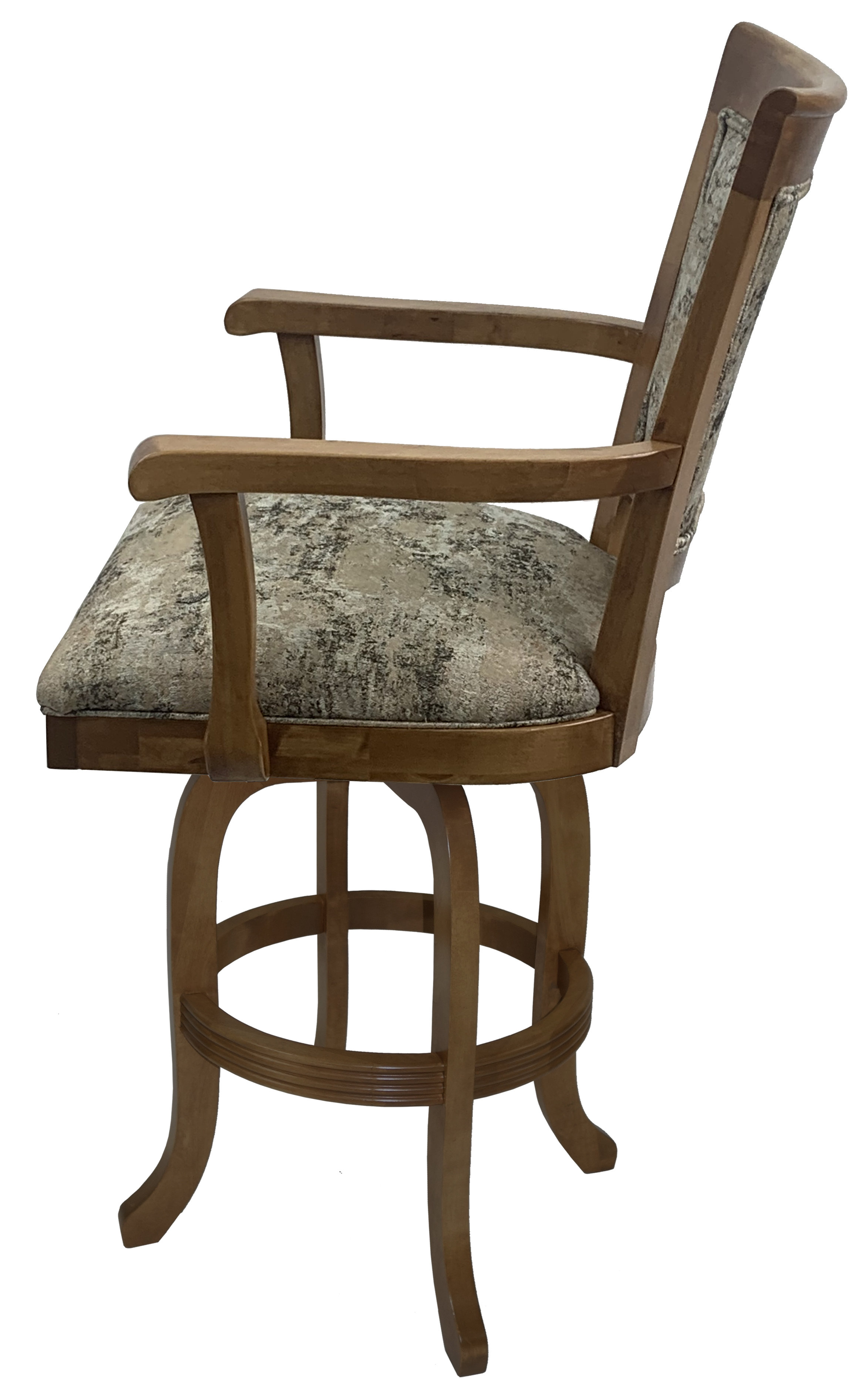 Red Barrel Studio Swivel Wood Counter Bar Stool 26" - 400 Melina - Poet ...