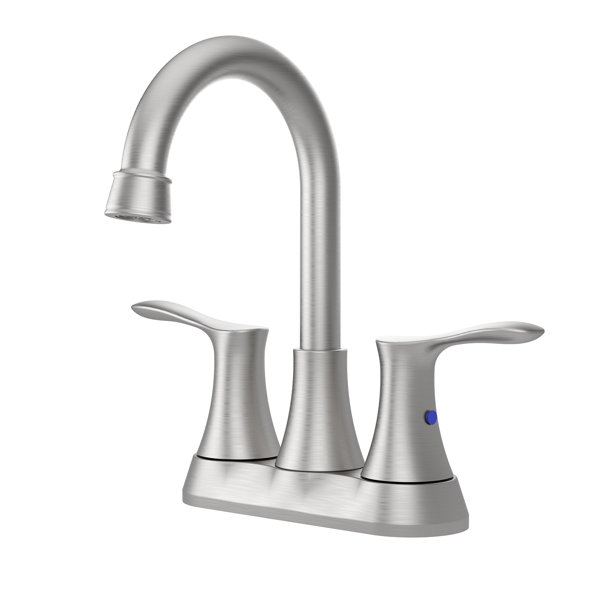 Hskbath Centerset 2-handle Bathroom Faucet with Drain Assembly | Wayfair