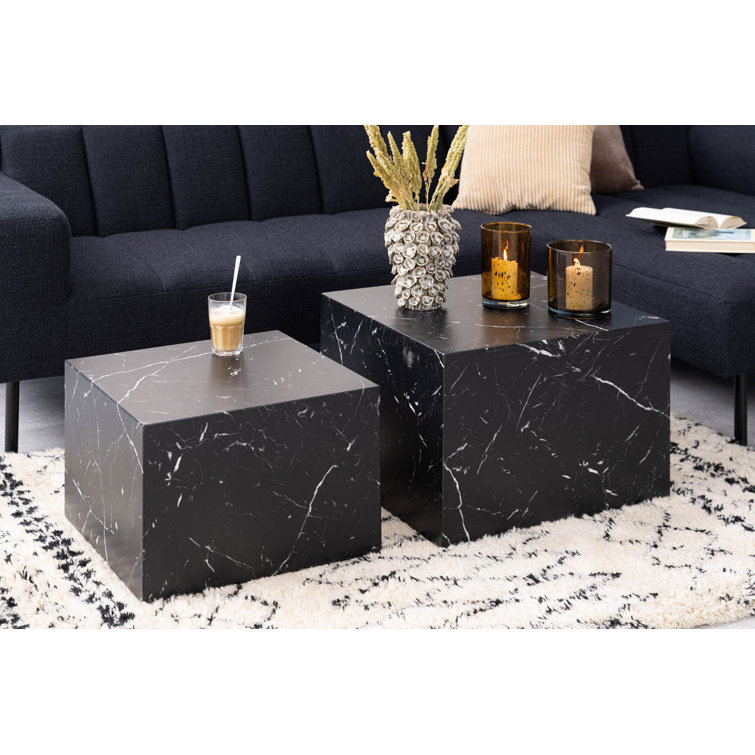 Ivy Bronx Airrion Block Coffee Table | Wayfair.co.uk