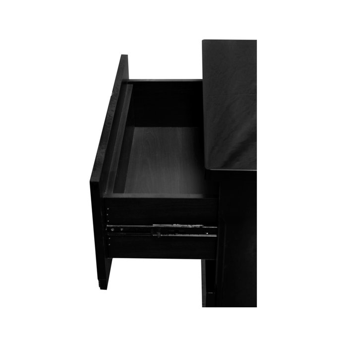 Wade Logan® Shanda Solid + Manufactured Wood Nightstand & Reviews | Wayfair