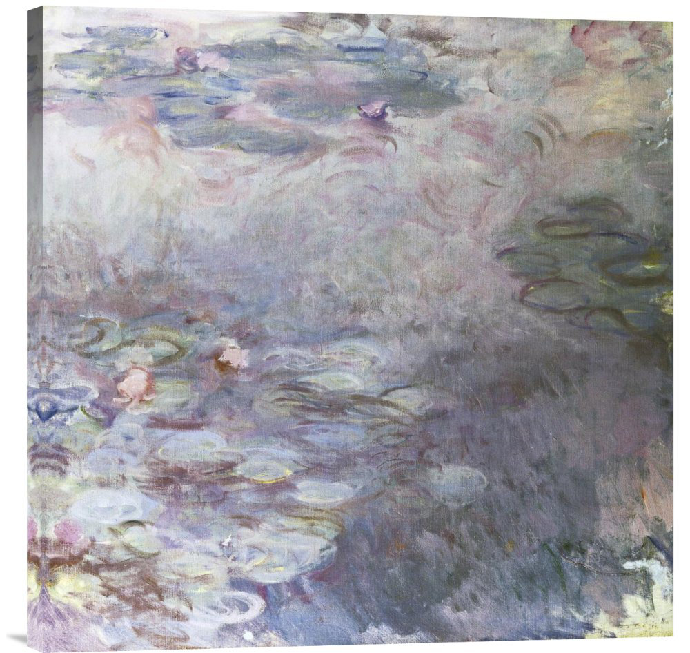 Vault W Artwork Lys d'eau pâle (clairs Nympheas), v. 1917-1925 par ...