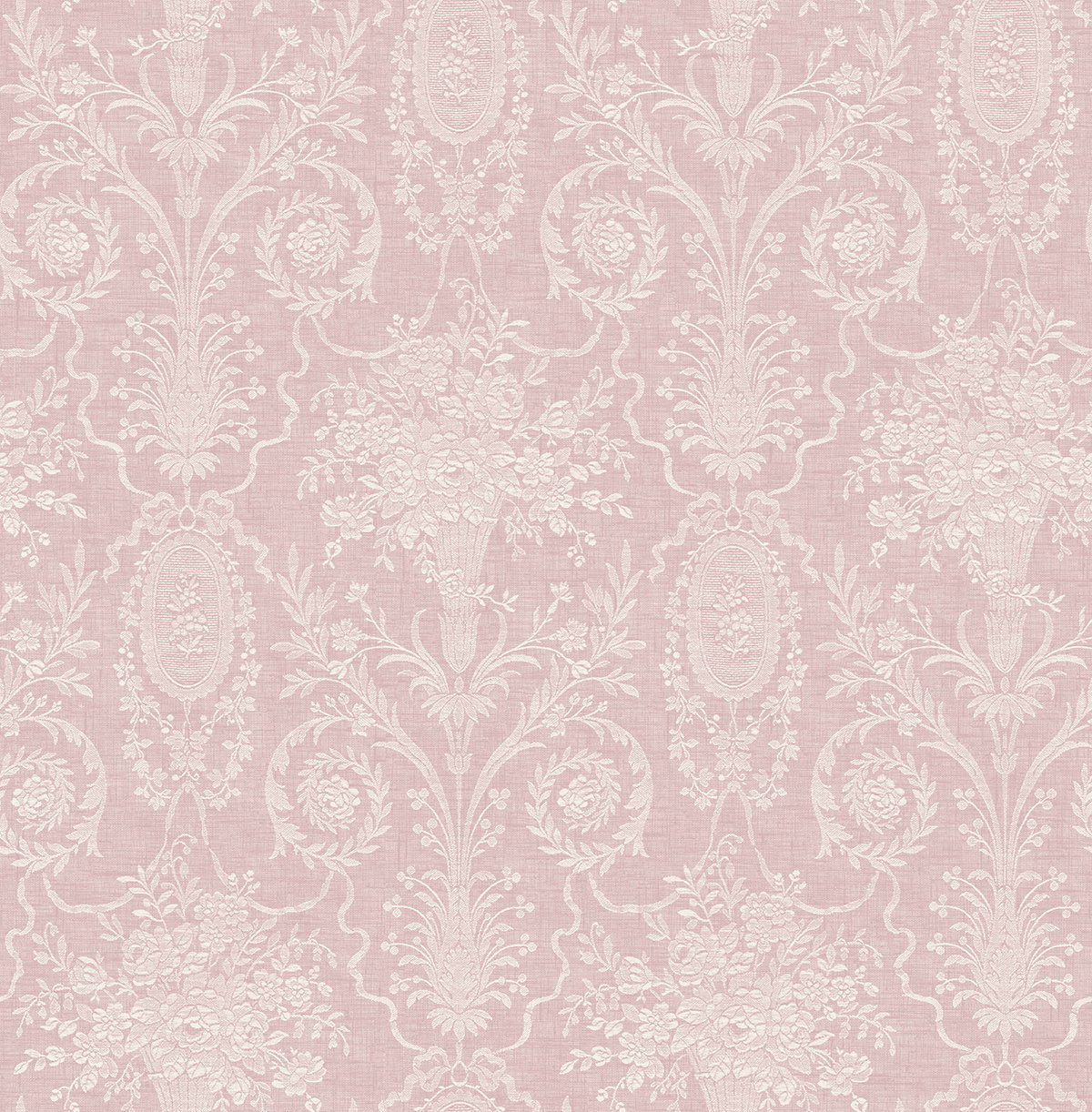 Seabrook Designs Brynn Tonal Bouquets Unpasted Wallpaper - Wayfair Canada