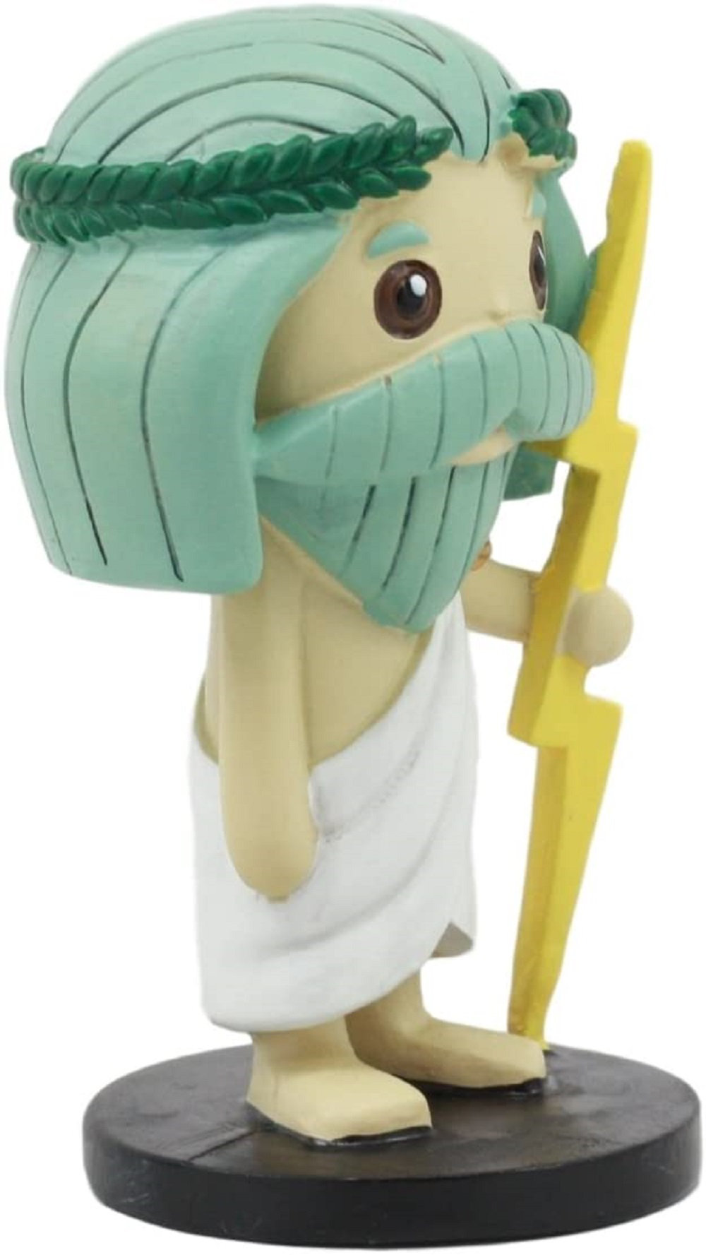 Zeus Greek God Statue With Lightning Bolt