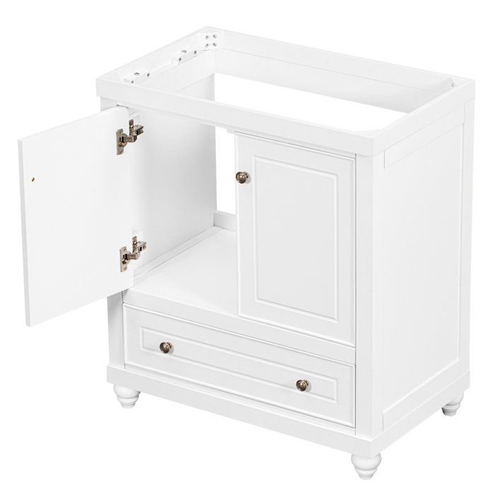 Charlton Home® Davonna 30" Bathroom Vanity without Sink, Base Only ...