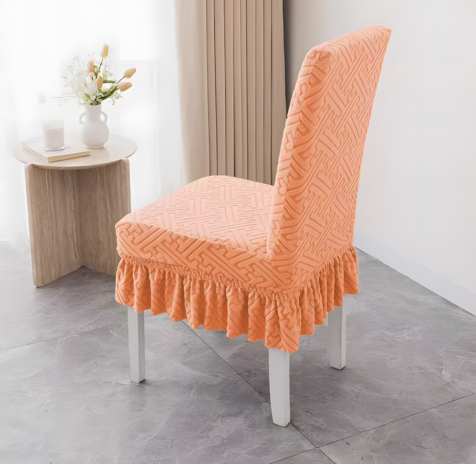 Red Barrel Studio® Thickened Dining Table Chair Cover Set - Stool Cover ...