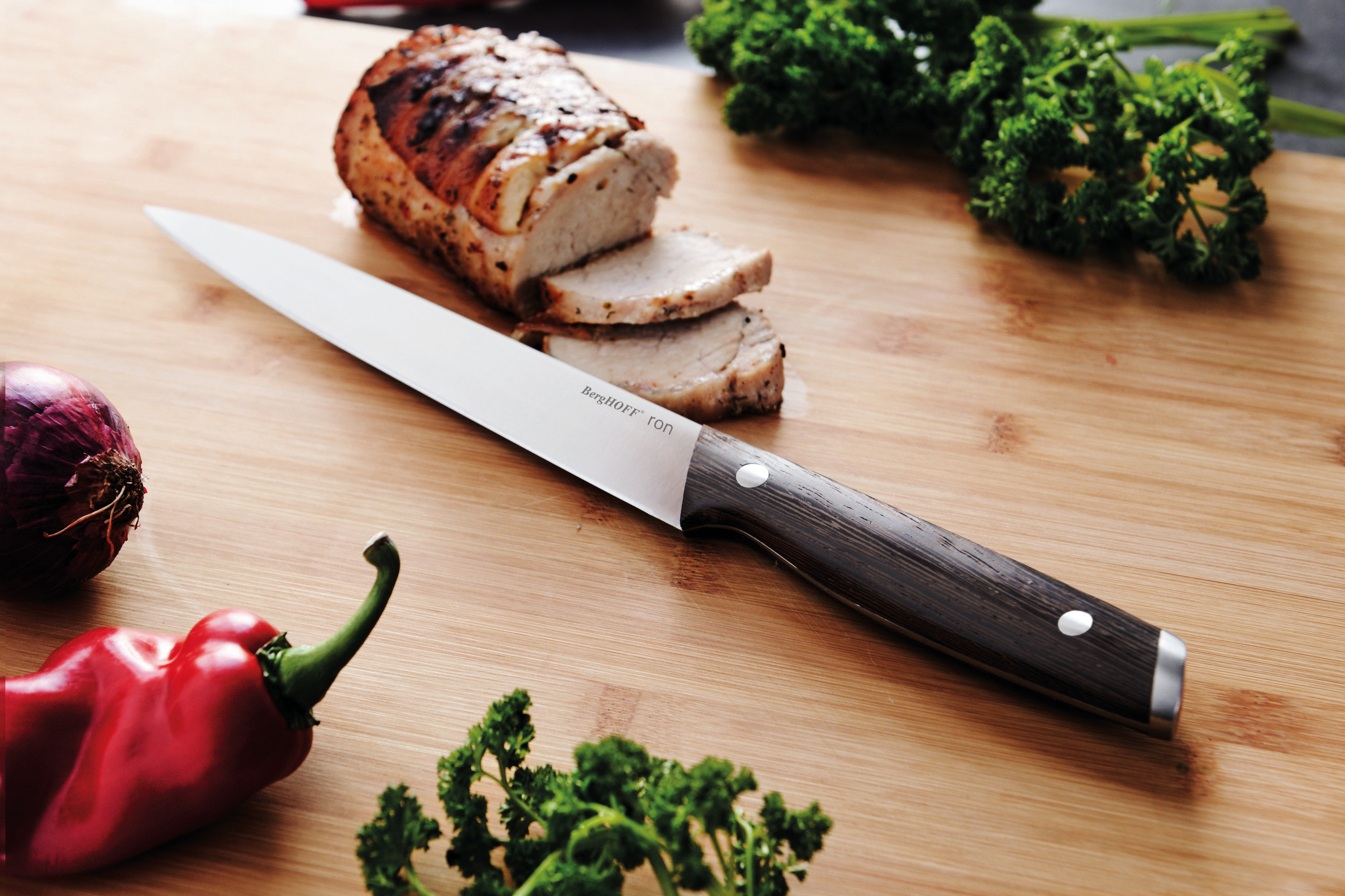 BergHOFF Ron Acapu 8" Stainless Steel Carving Knife | Wayfair