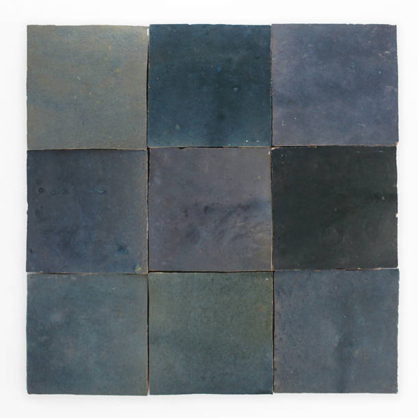 Villa Lagoon Tile Moroccan Zellige 4" x 4" Ceramic Floor & Wall Tile ...