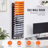 Inbox Zero File Wall Rack Mesh Wall File Holder 1-Piece 16 Pockets for ...
