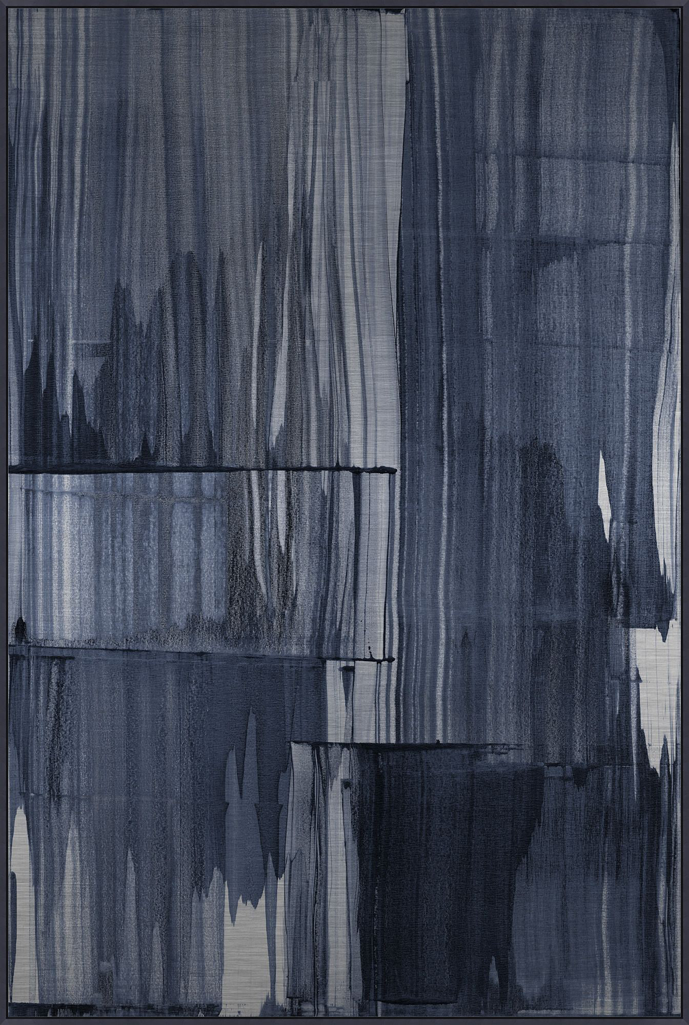 Wendover Art Group Metal Swish - Floater Frame Print On Aluminum | Wayfair