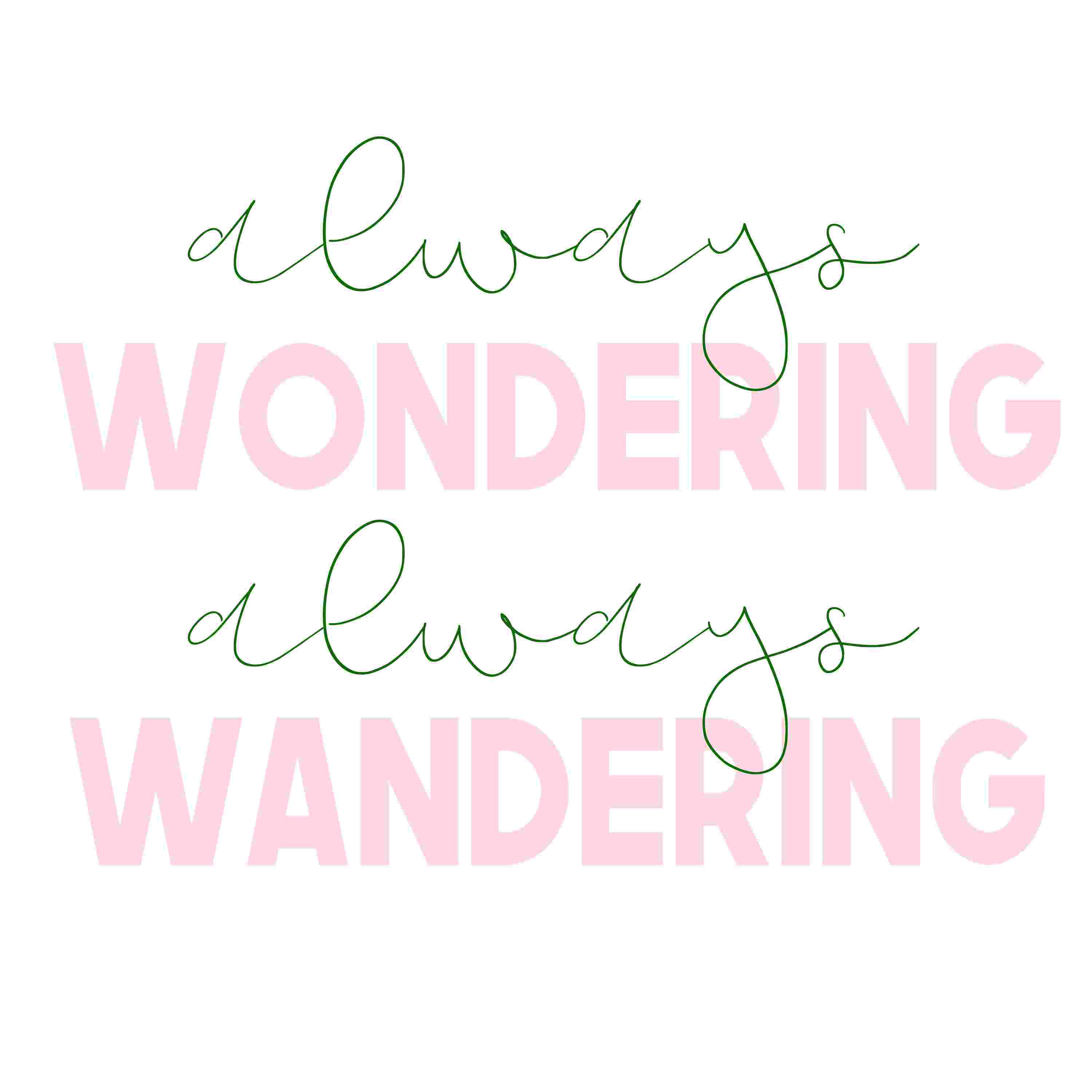 Trinx Always Wondering Always Wandering 2 - Wayfair Canada