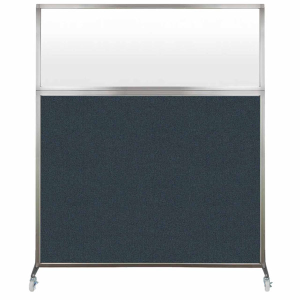 Versare Hush Screen Office Partition - Frosted Window | Wayfair
