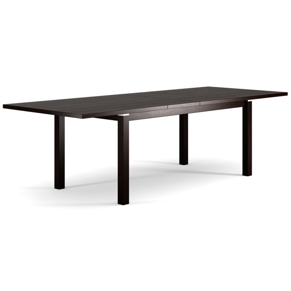 Wade Logan® Lowndesboro Extendable Solid Wood Dining Table & Reviews ...