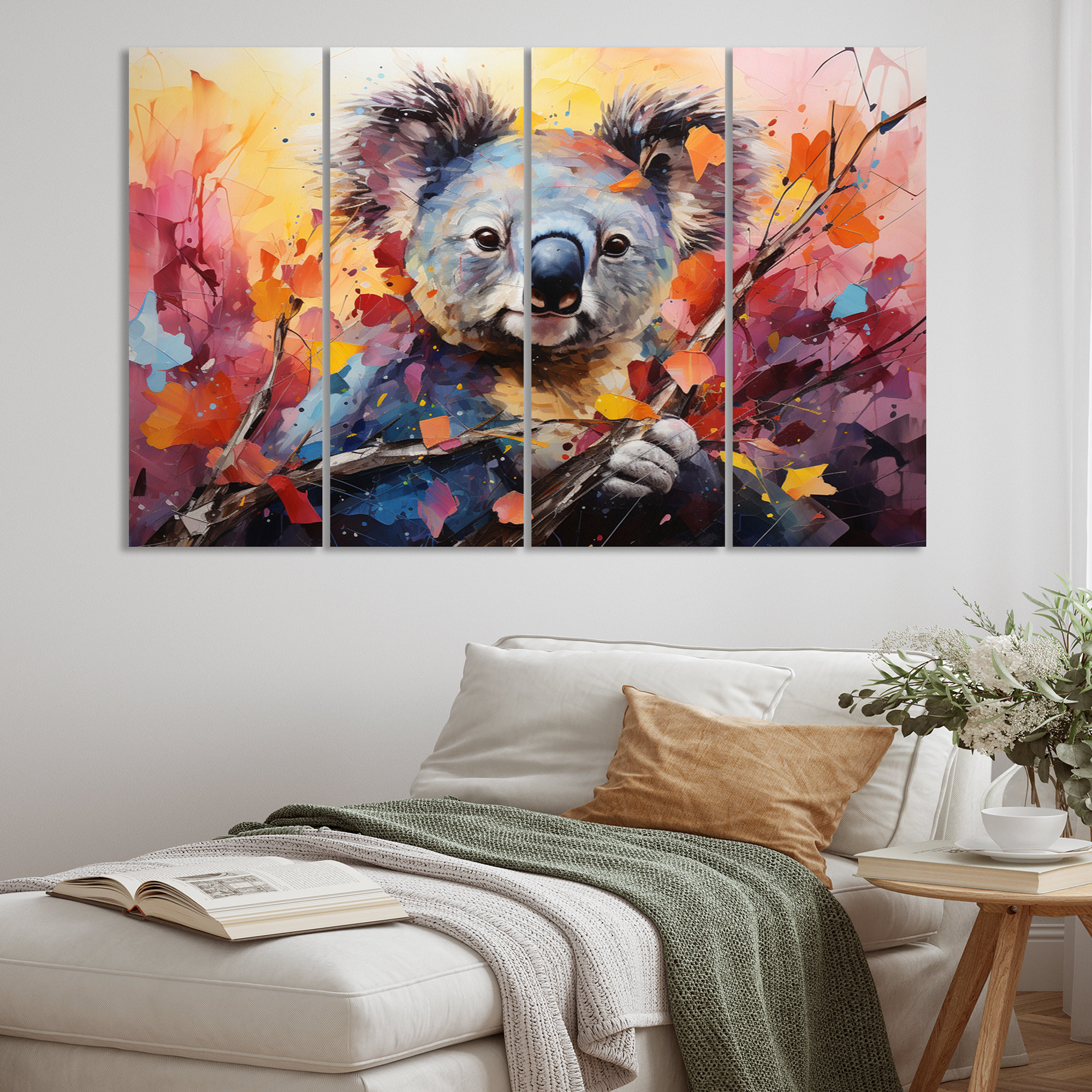 Millwood Pines Koala Koalas Serenity Collage II - Animals Wall Art ...