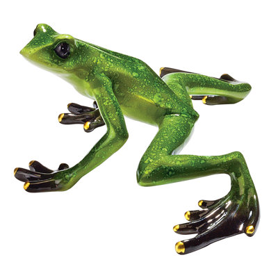 Design Toscano Jungle Forest Tree Frog Statue & Reviews | Wayfair