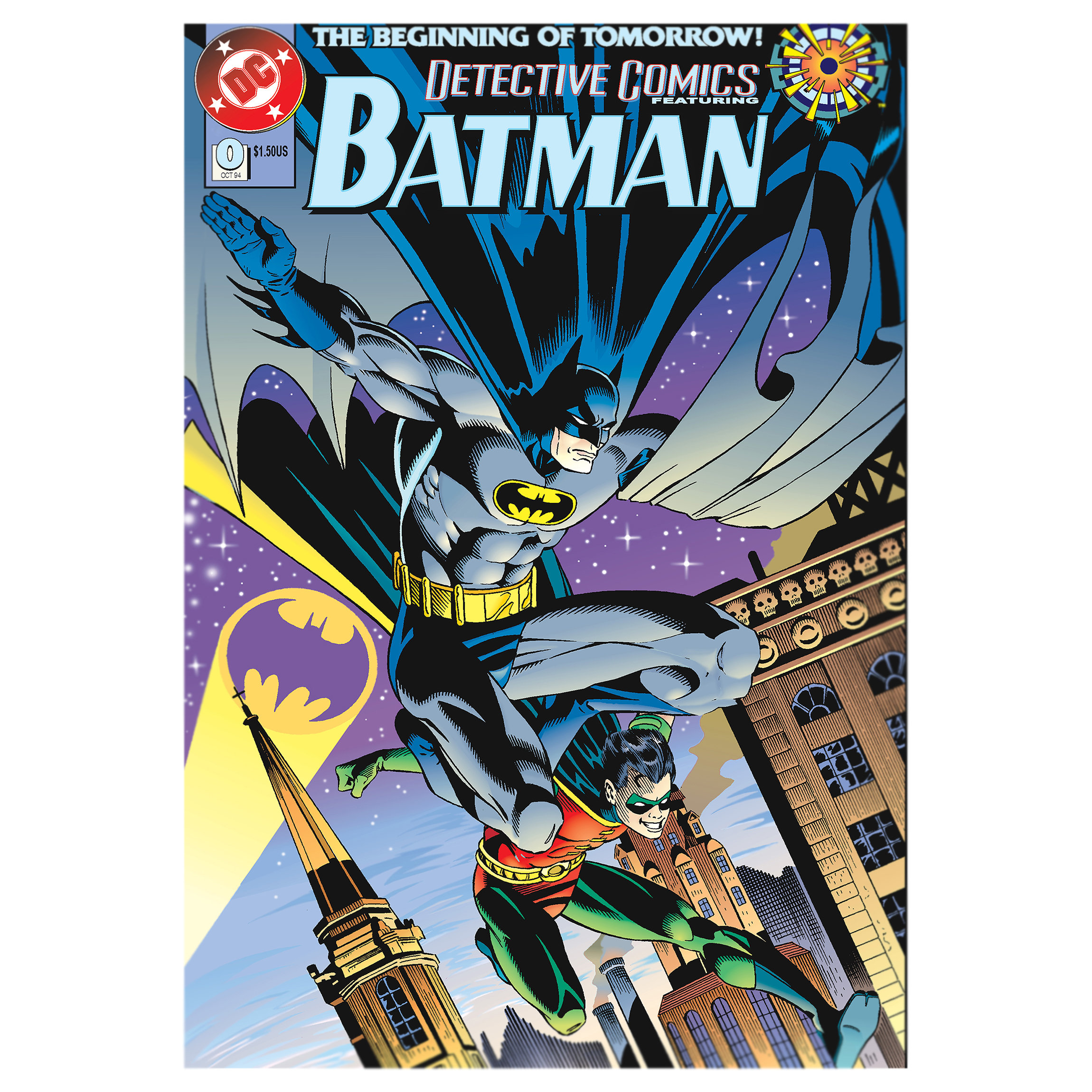 DC Comics Warner Bros Kids Digital Batman Cover Disney Youth Printed ...