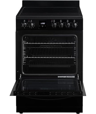 Iio 24" 3 Cubic Feet Smart Electric Free Standing Range with 4 Burners ...