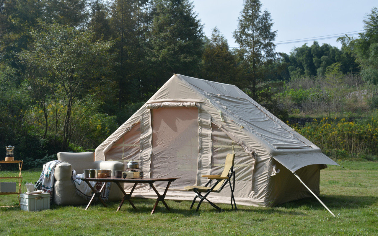 COFVIAL 4-6 Person 4-Season Glamping Tent: Effortless Setup with High ...