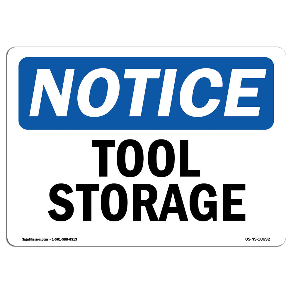 SignMission Tool Storage Sign | Wayfair
