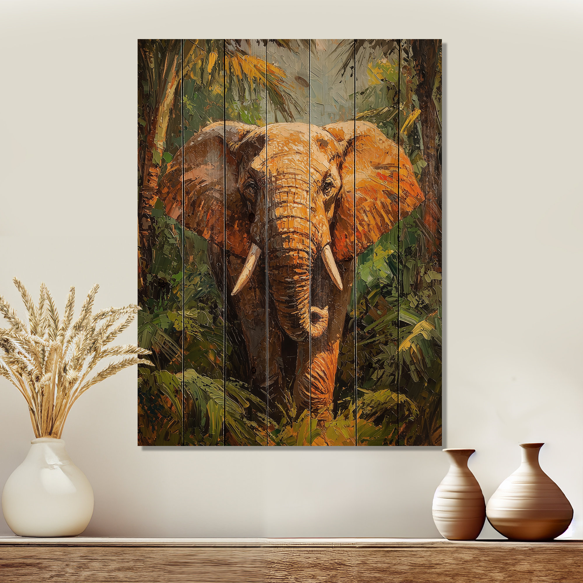 Ophelia & Co. Elephant In The Tropical Rainforest - Elephant Animal ...