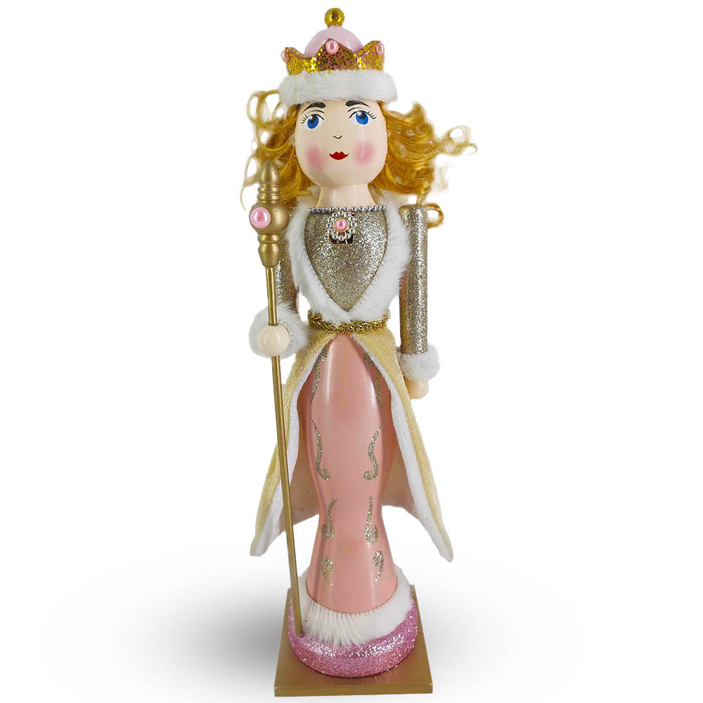 The Holiday Aisle® Fancy Nutcracker Queen Fur Trim & Reviews | Wayfair